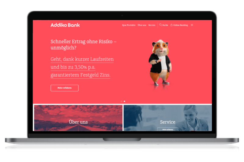 Addiko Bank - Tages- und Festgeld bis 3,5 % Zinsen